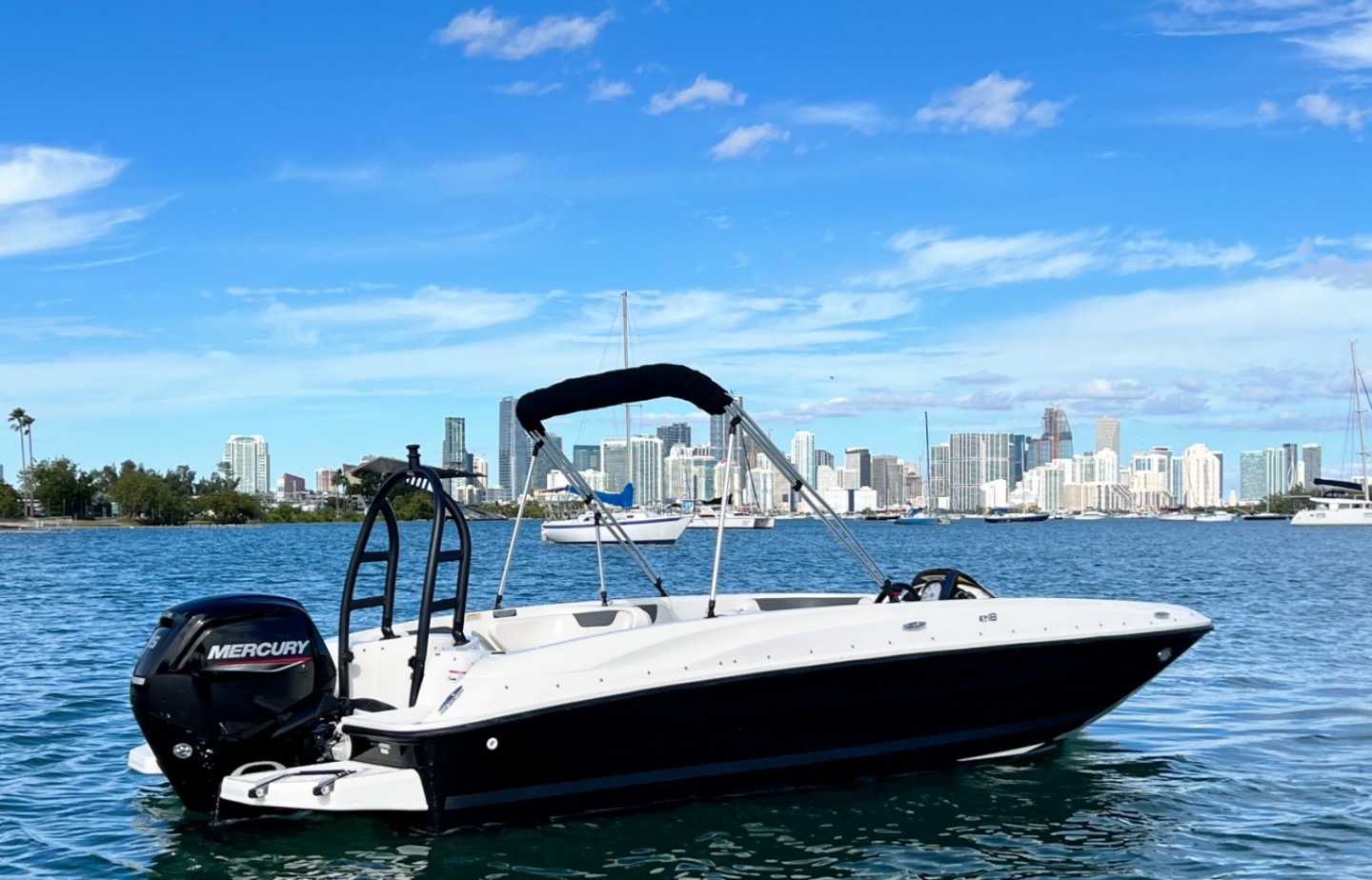 Location Bateau à moteur Bayliner Element XL - Miami | SamBoat