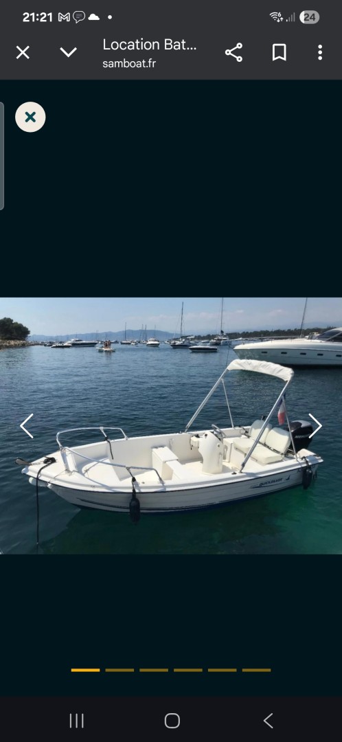 Location Bateau à moteur Quicksilver 440 fish (Mistral) - Porto-Vecchio ...