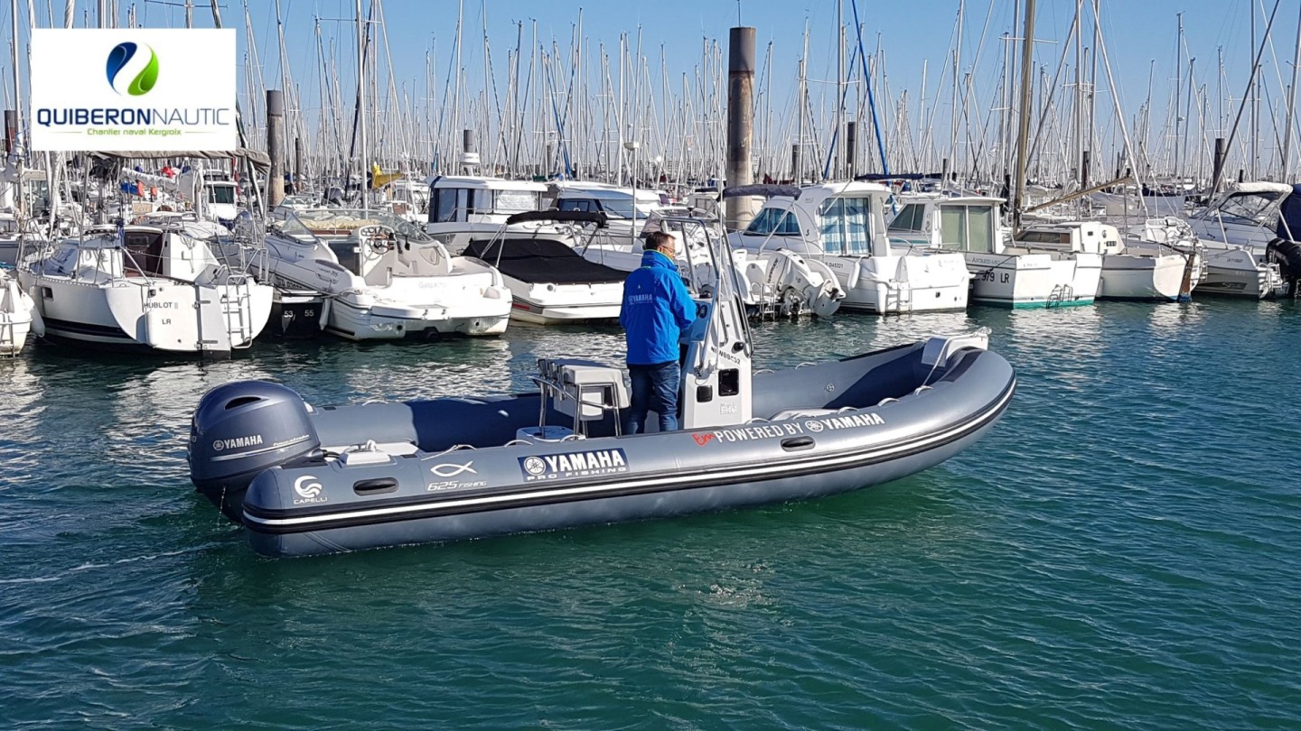 Location Semi-rigide Capelli TEMPEST 625 FISH (SILVER) - Marine de Sant ...