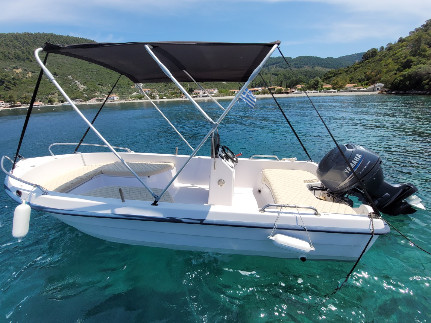 Location Bateau à moteur Poseidon 470 (Ioanna) - Panormos | SamBoat