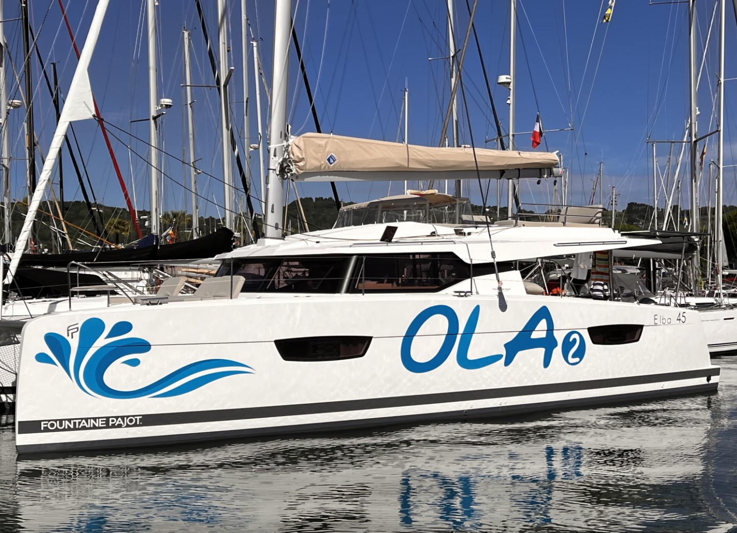Location Catamaran Fointaine Pajot Elba 45 (Ola 2) - Parish of Saint ...