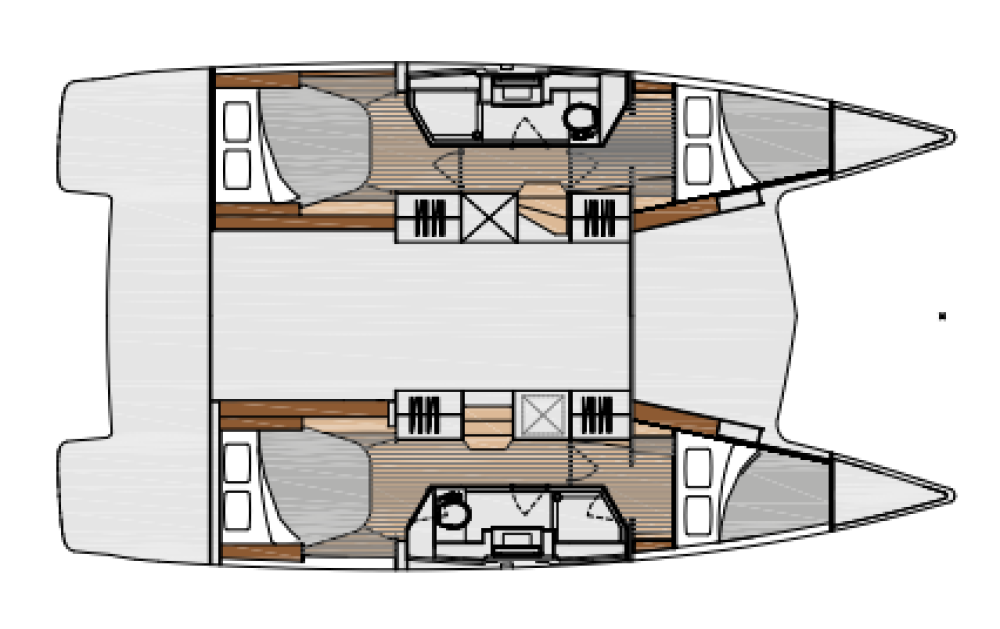 Fiche technique Lucia 40 avec vidéo | SamBoat