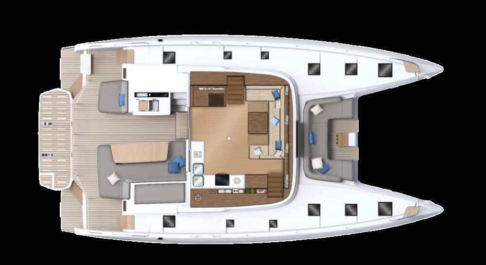 Fiche technique Lagoon 560 S2 avec vidéo | SamBoat
